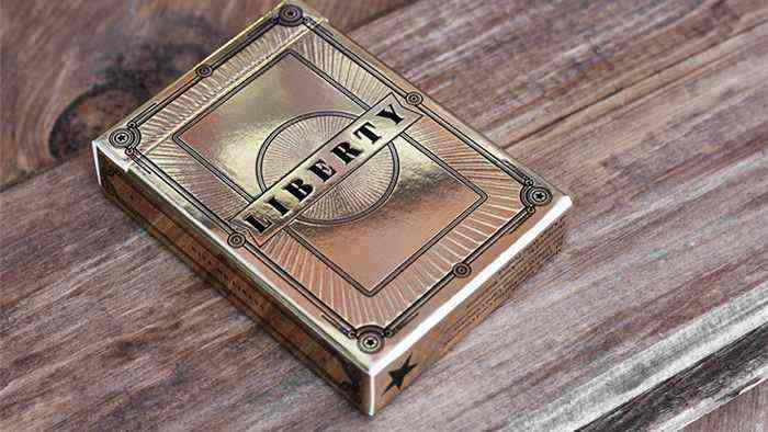 Limited Edition Liberty Playing Cards (Gold) - 7aothuat
