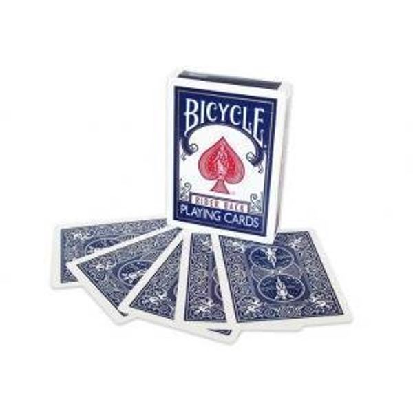 Double Back Playing Cards by US Playing Card ( Blue and Blue ) - 7aothuat